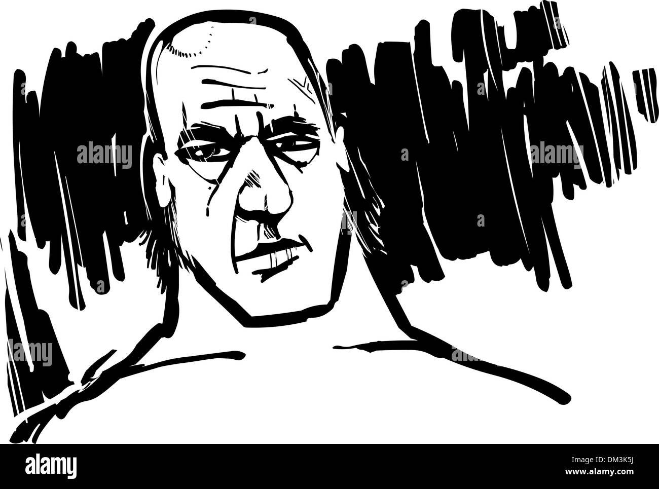 Bald knight Stock Vector Images - Alamy