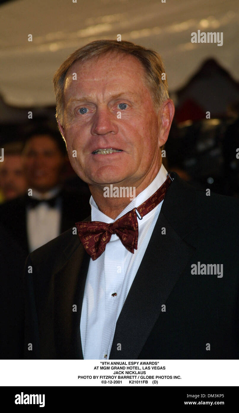 Feb. 12, 2001 - ''9TH ANNUAL ESPY AWARDS''.AT MGM GRAND HOTEL, LAS ...