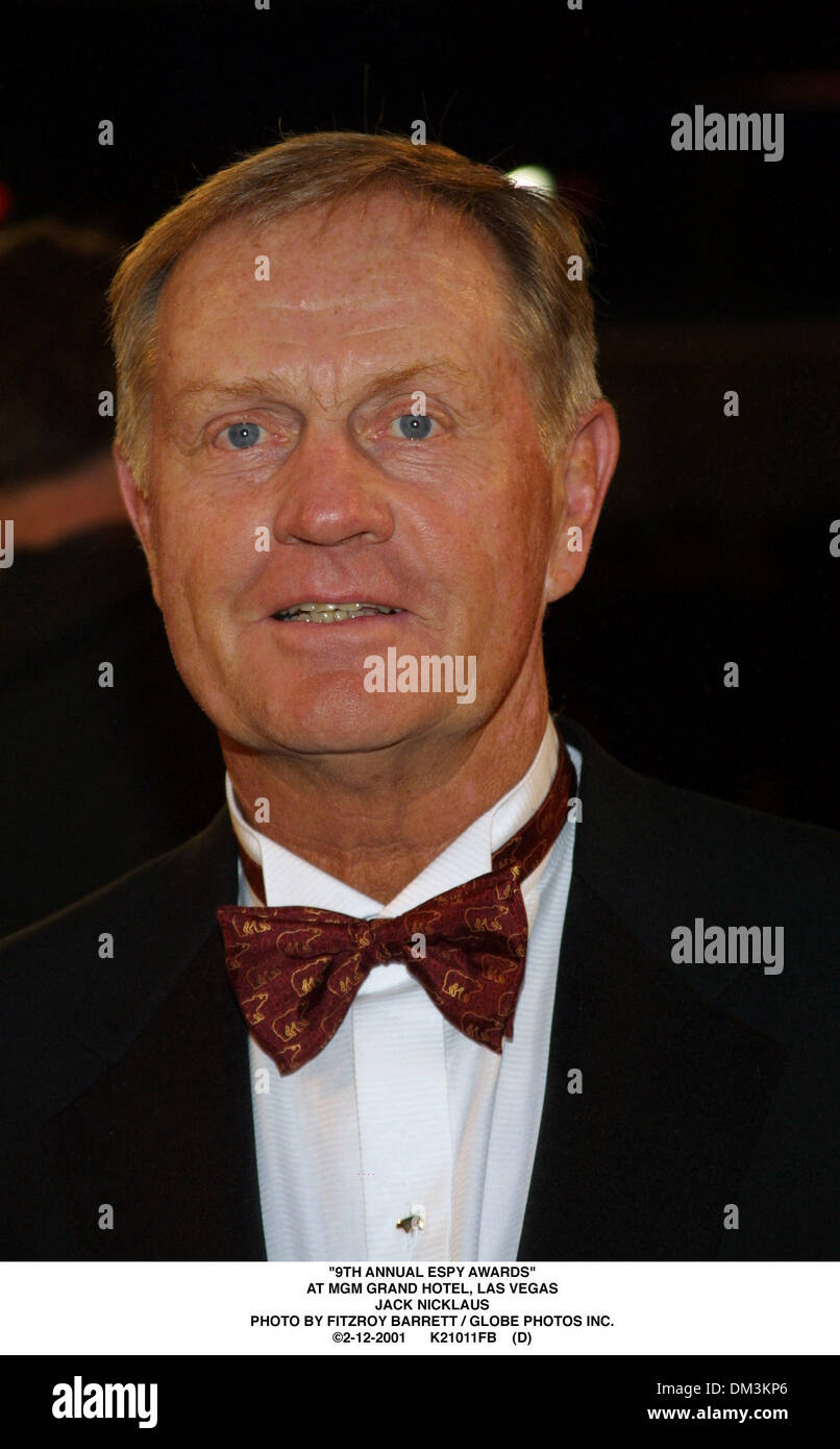 Feb. 12, 2001 - ''9TH ANNUAL ESPY AWARDS''.AT MGM GRAND HOTEL, LAS ...