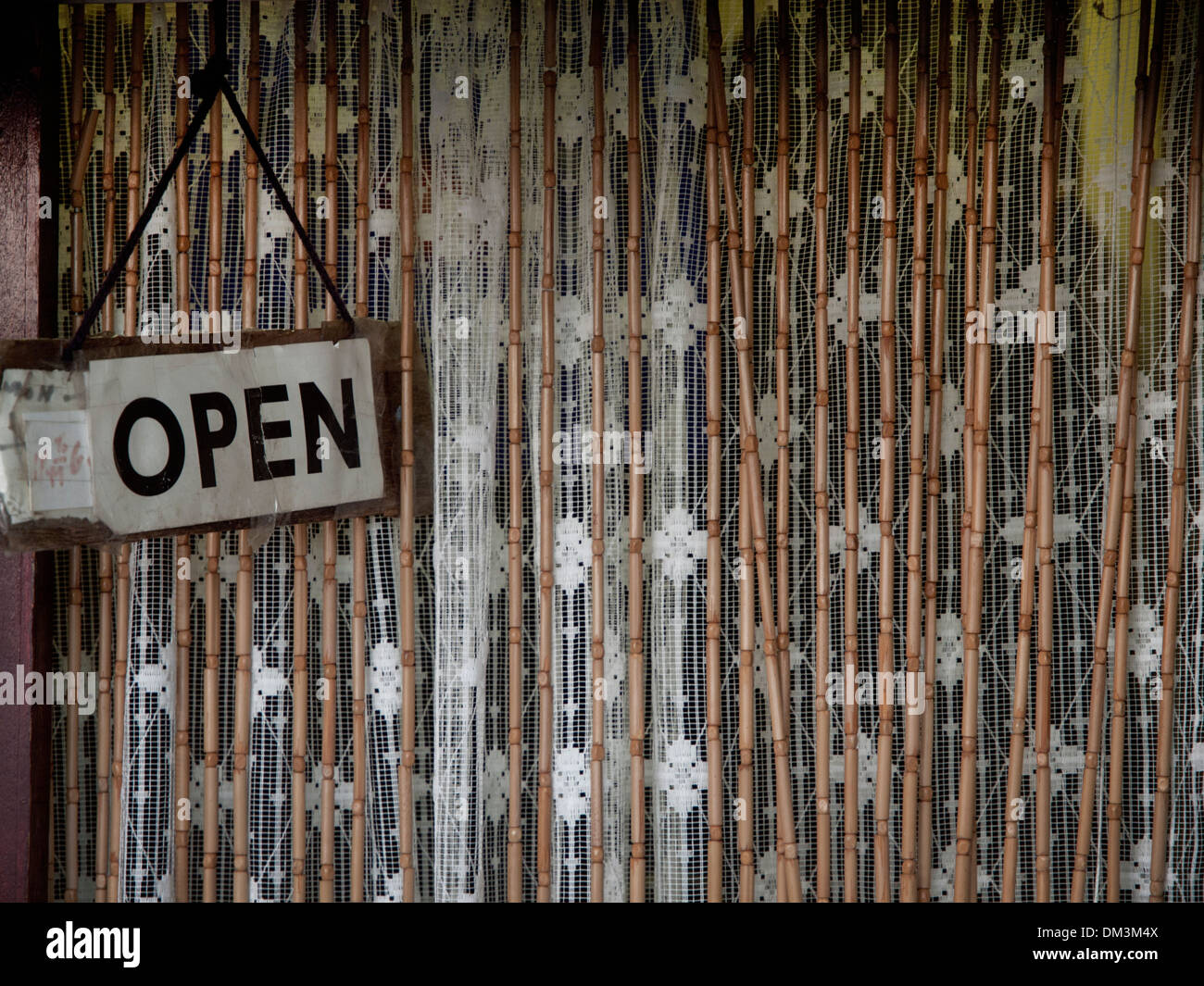 Open sign doorway hi-res stock photography and images - Alamy