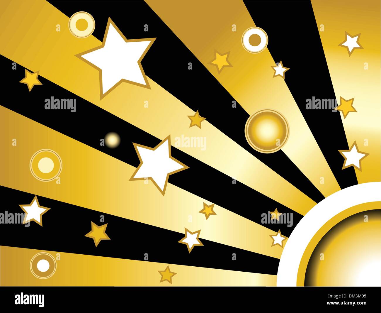 Golden ornate background Stock Vector Images - Alamy