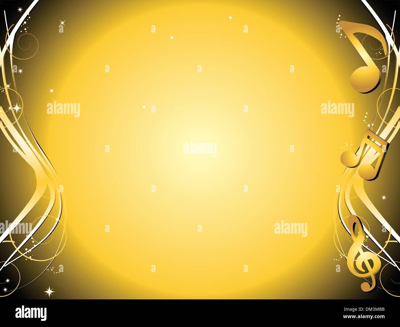 Music notes background hi-res stock photography and images - Alamy