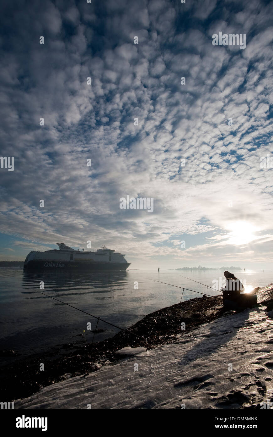 The Color Line cruise ferry M/V Color Magic at Oslo Stock Photo - Alamy