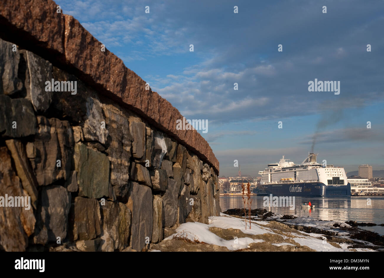 The Color Line cruise ferry M/V Color Magic at Oslo Stock Photo - Alamy