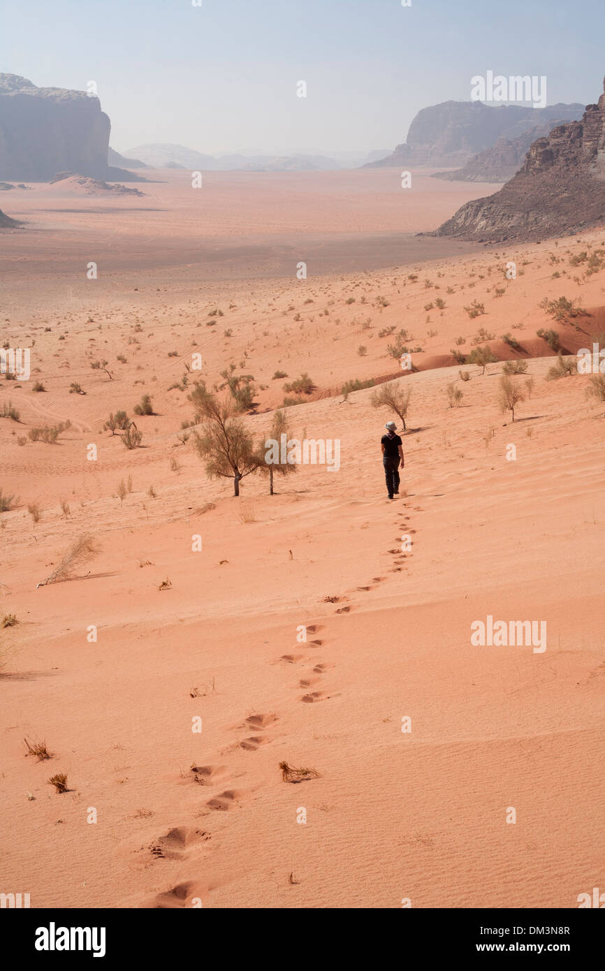 Desert footsteps hi-res stock photography and images - Alamy