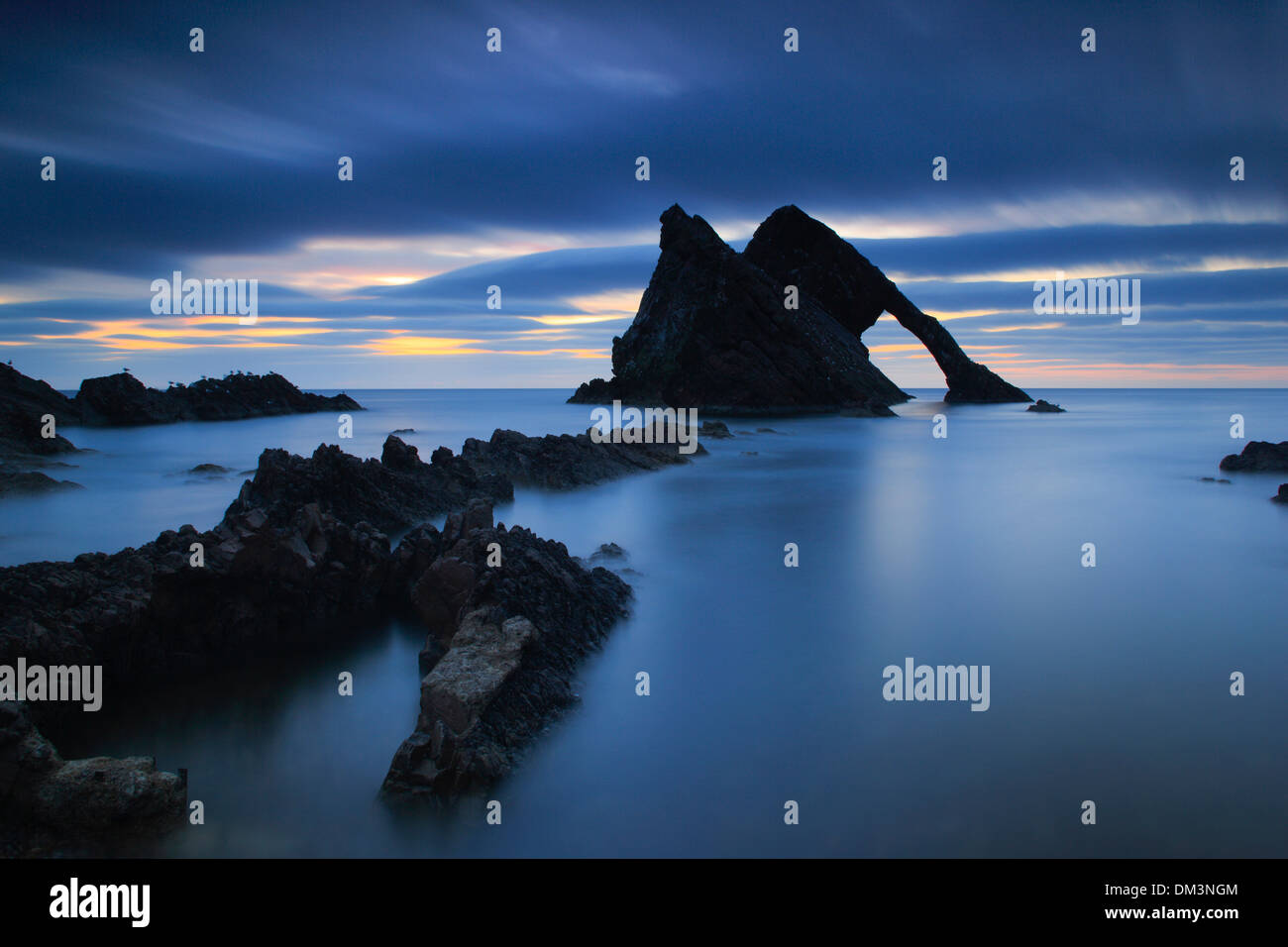 Arch curve Bow Fiddle Bow Fiddle rock dusk twilight cliff rock cliff ...