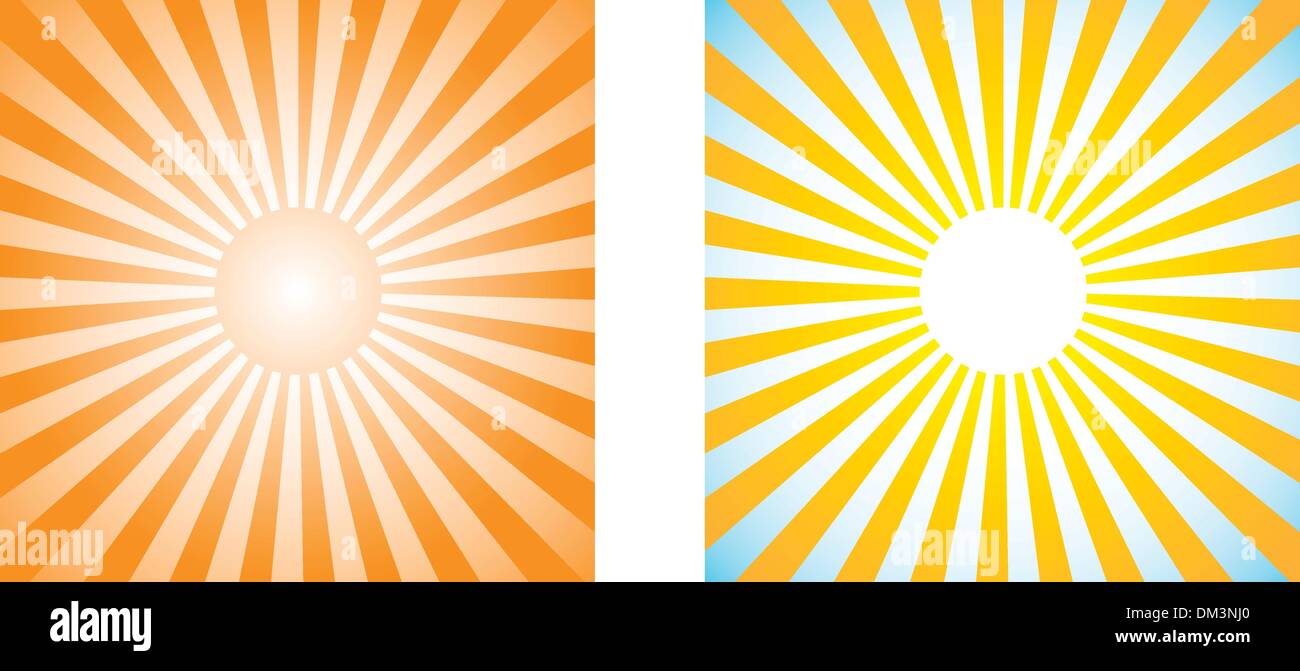 Beautiful sun rays Stock Vector Images - Alamy