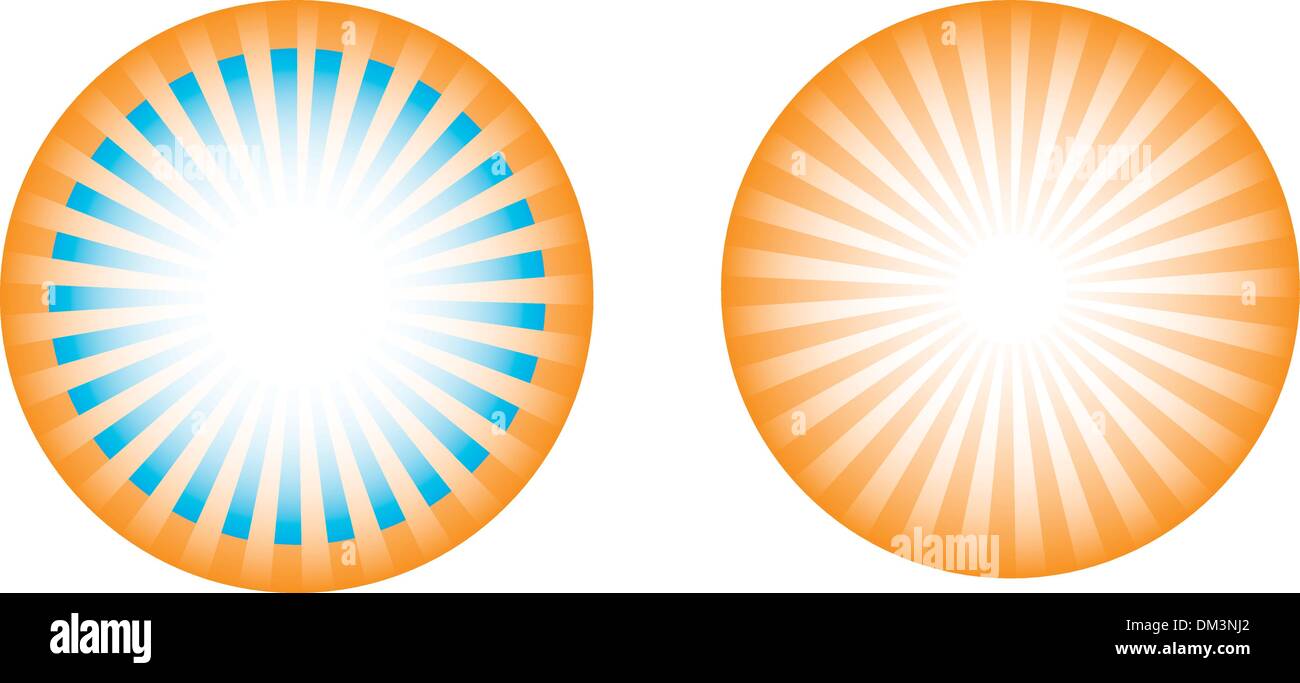 Yellow sun gradient Stock Vector Images - Alamy