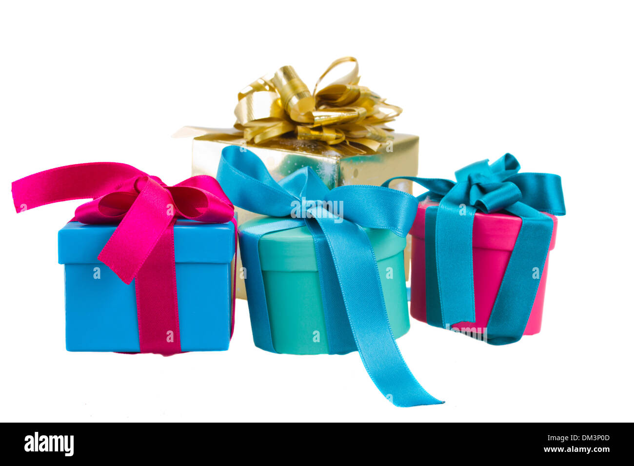 pile of gift boxes Stock Photo - Alamy