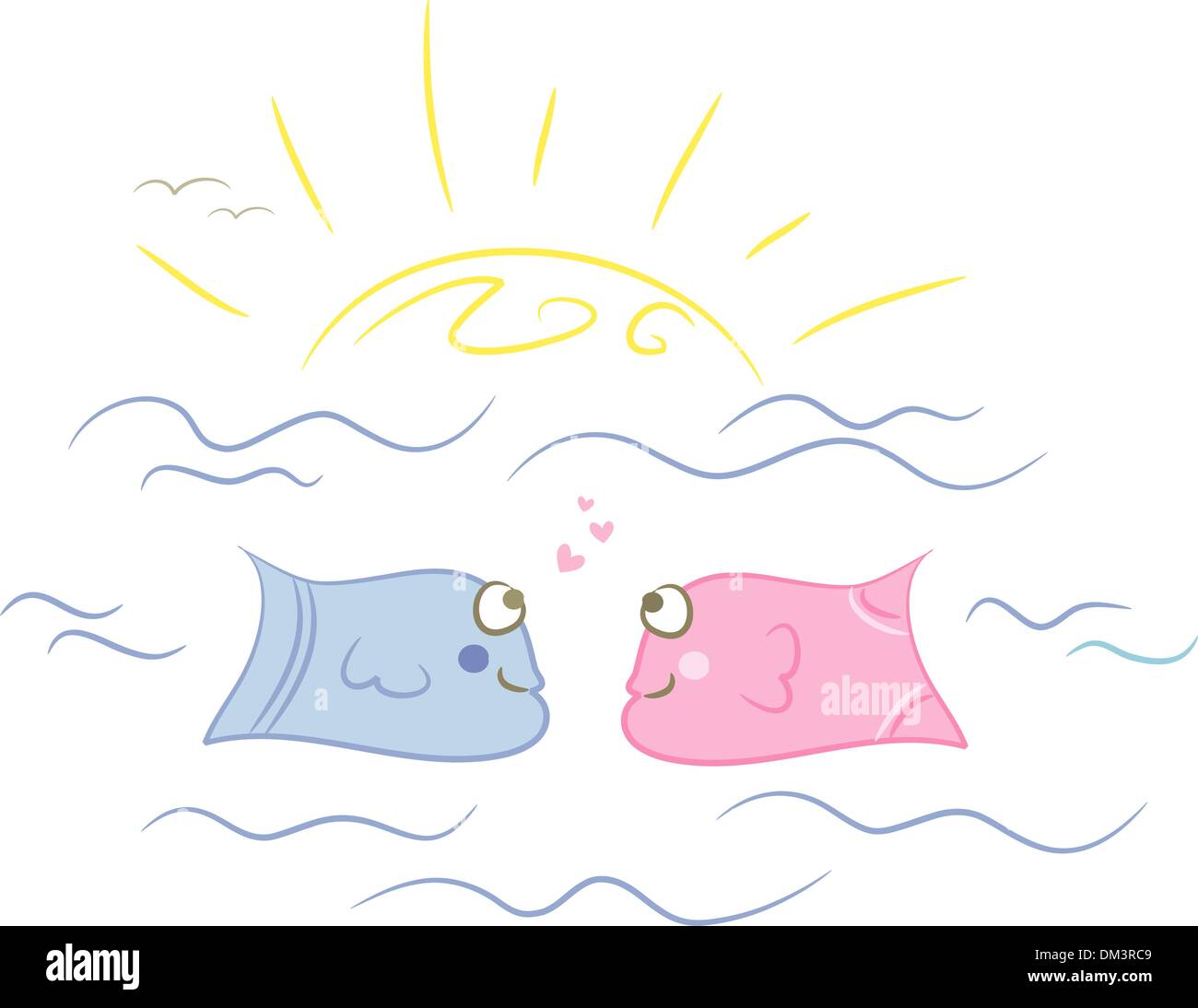 Fish fish swim in lake Cut Out Stock Images & Pictures - Alamy