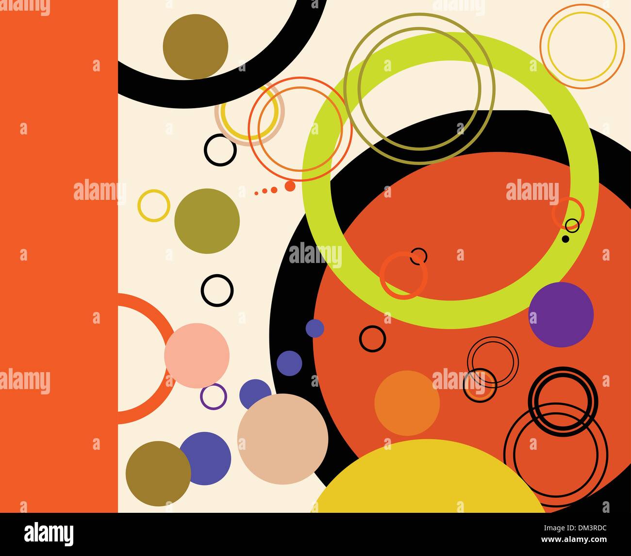 Many circles Stock Vector Images - Alamy