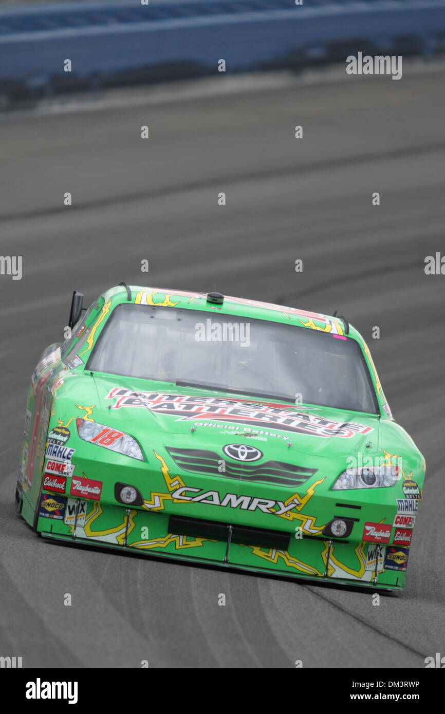 20 February 2010: Kyle Busch driver of the Interstate Batteries #18 car ...