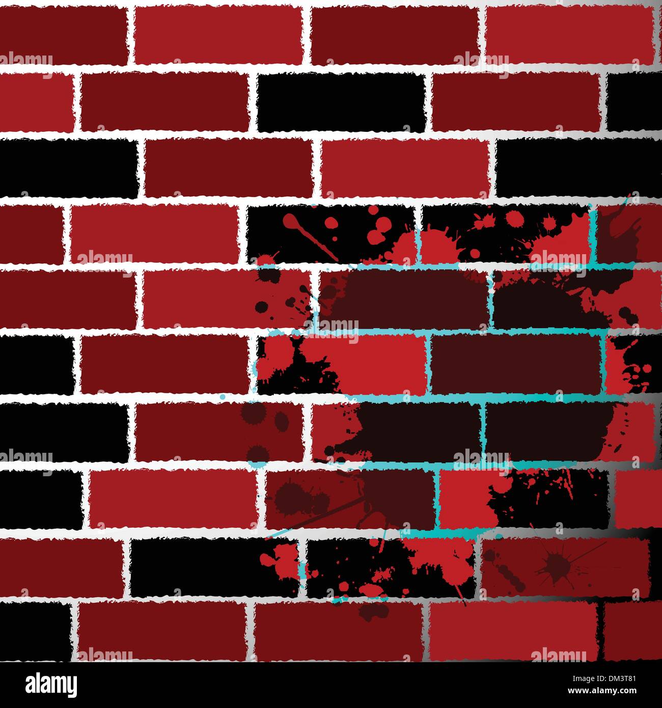 Brick wall texture Stock Vector Images - Alamy