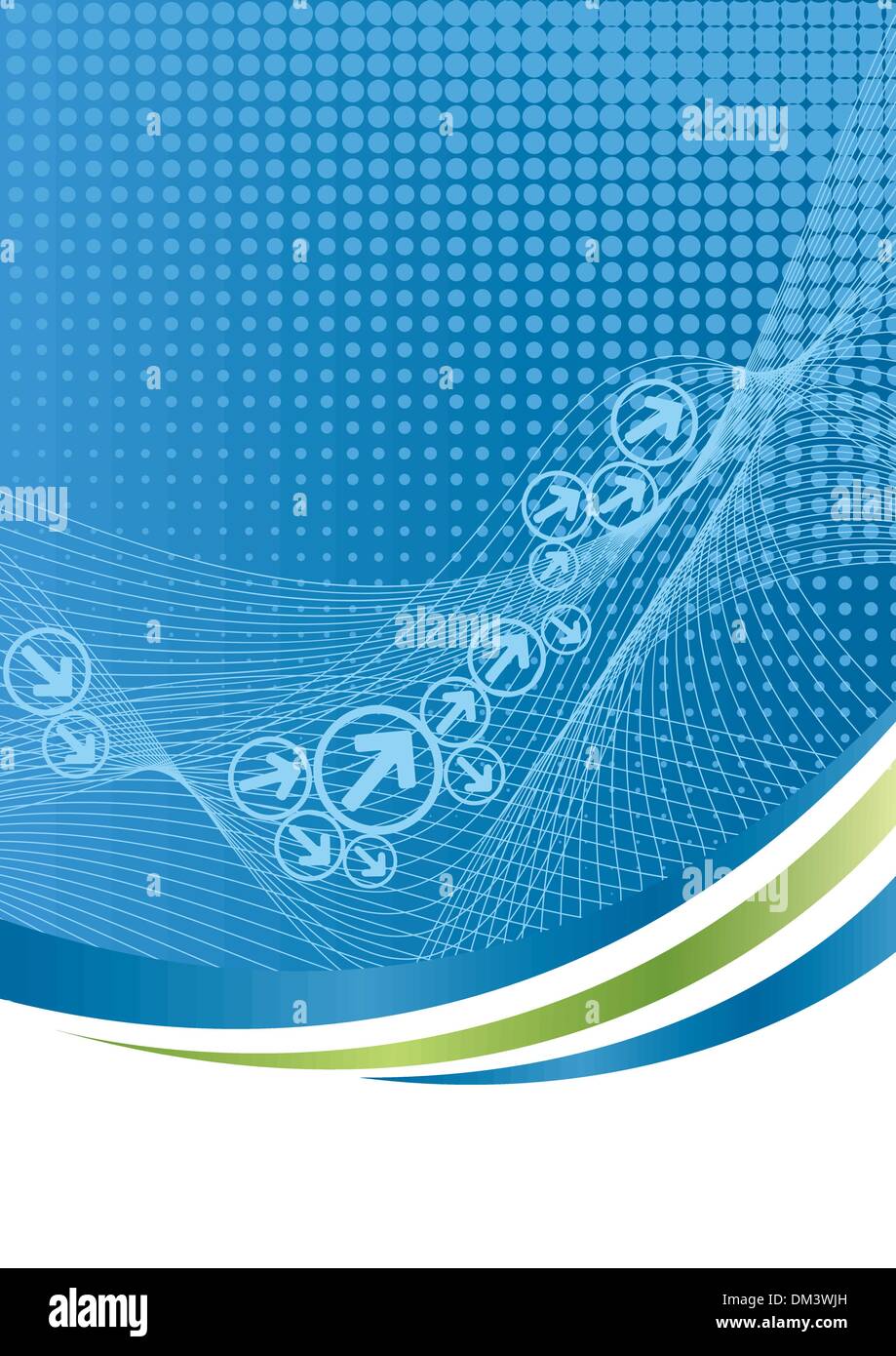 Bright green blue tech Stock Vector Images - Alamy