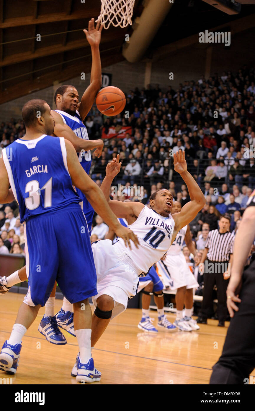 Villanova guard Corey Fisher #10 goes down hard after being fouled At ...