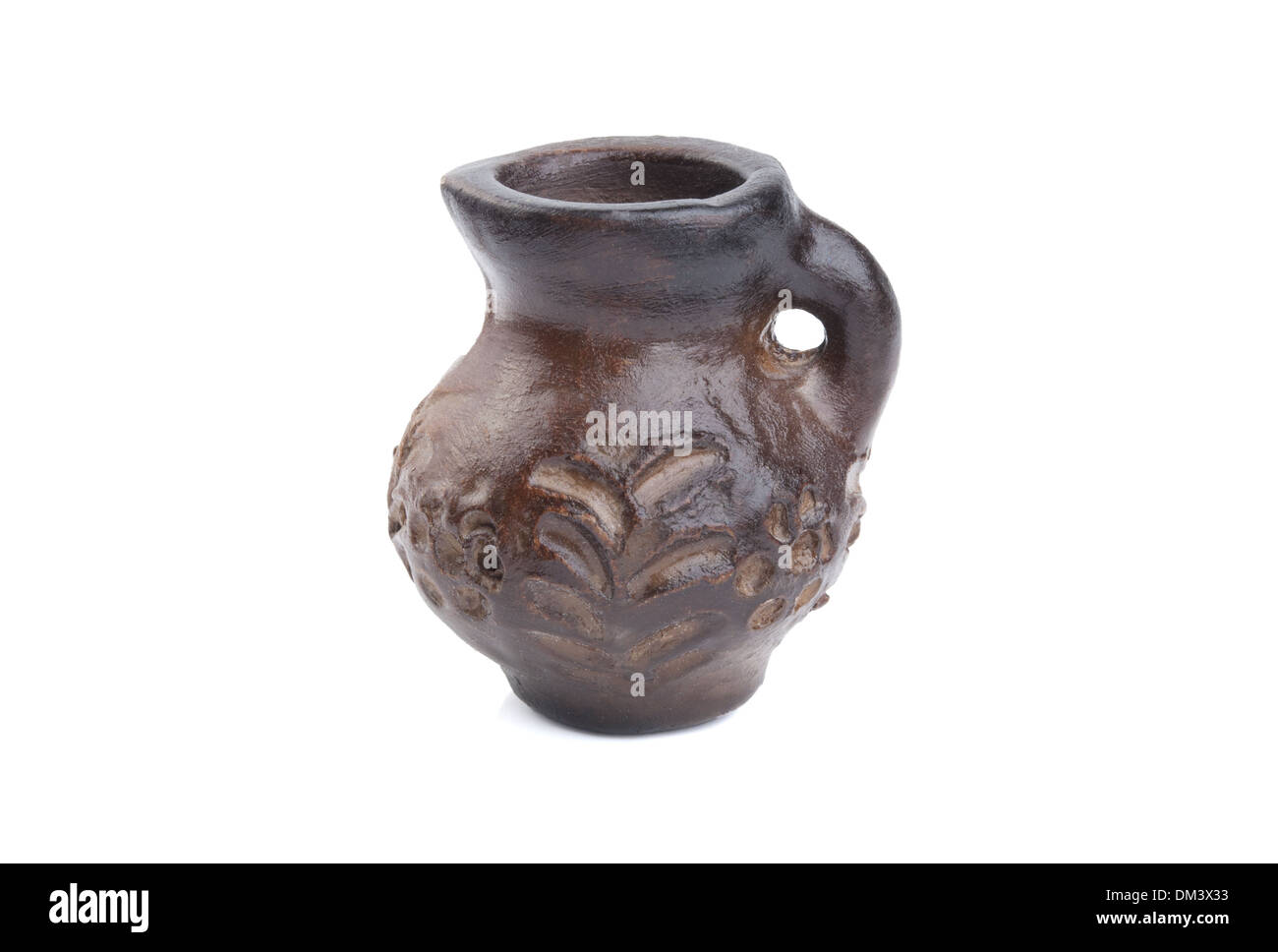 Jugs on white background Stock Photo - Alamy