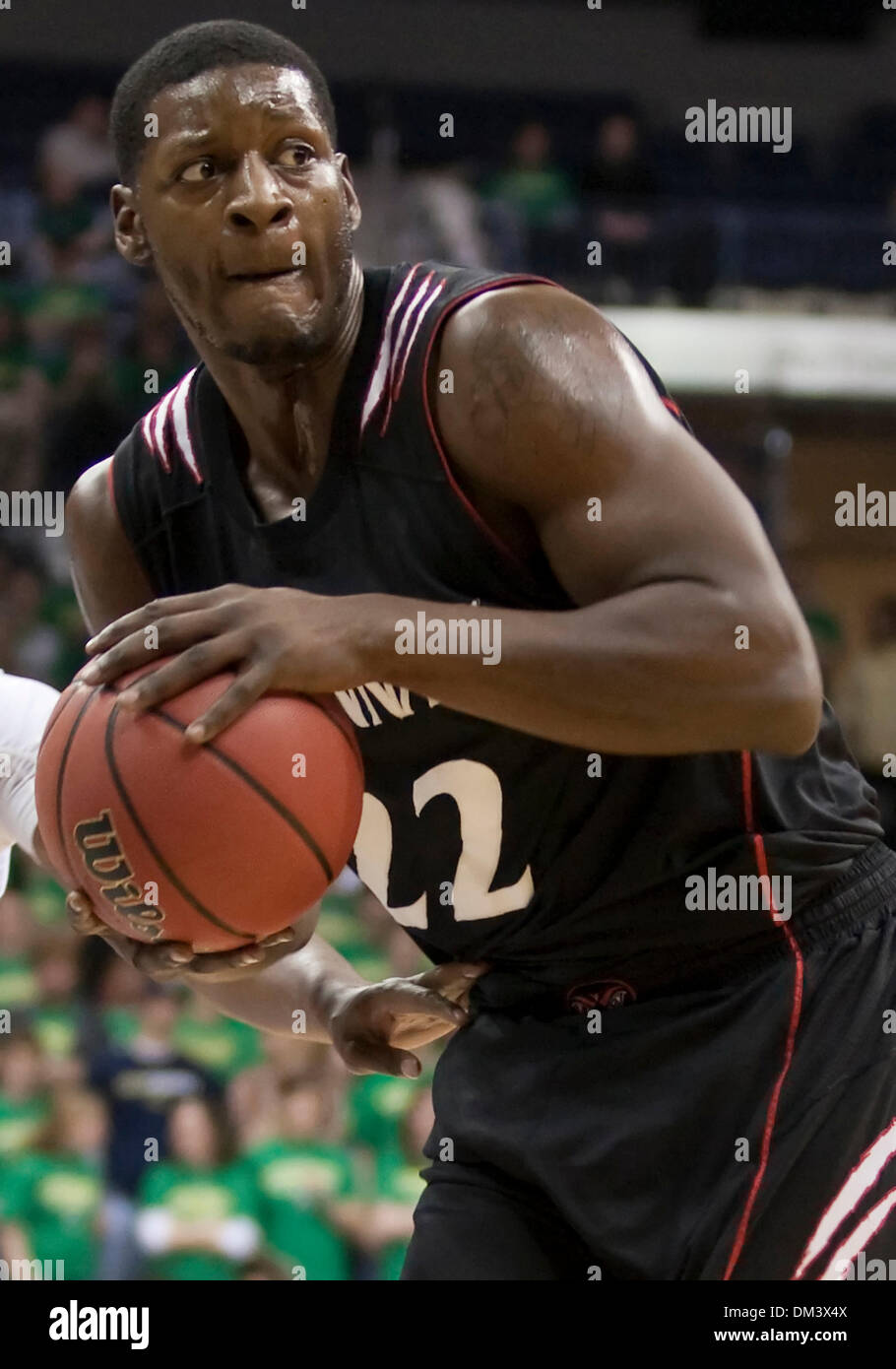 Cincinnati Forward Rashad Bishop (22) in first half game action between ...