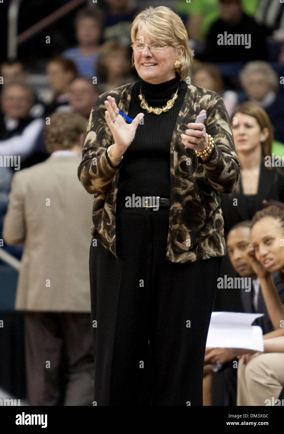 Pittsburgh Head Coach Angus Berenato during second half game action ...