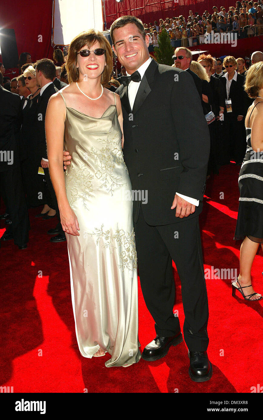 Sept. 22, 2002 - Los Angeles, CALIFORNIA, USA - GEORGE EADS AND SISTER ...