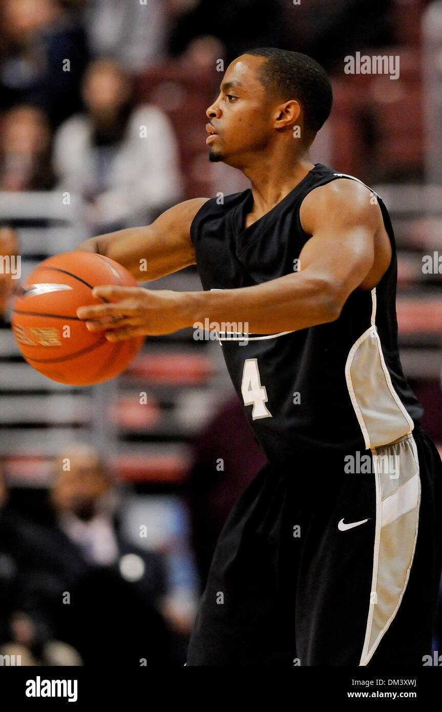 Providence guard Sharaud Curry #4 looks to pass. Villanova defeated ...