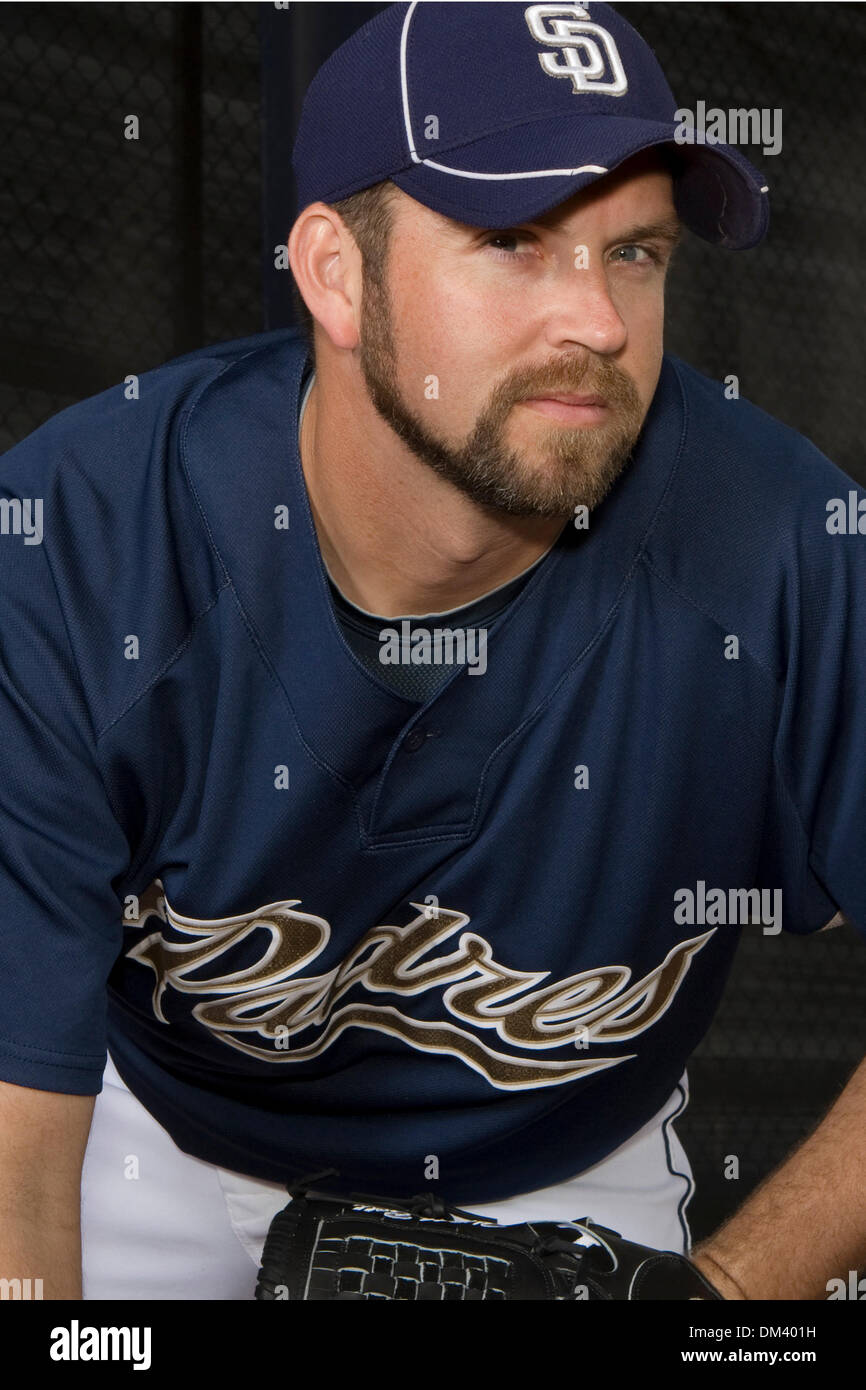 San Diego Padres closer Heath Bell during San Diego Padres spring ...