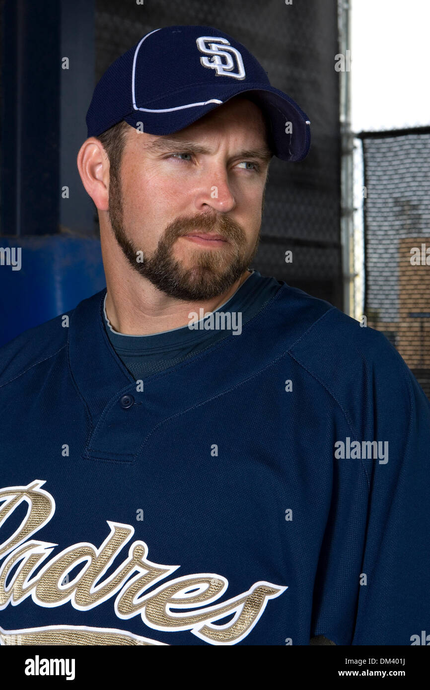 San Diego Padres closer Heath Bell during San Diego Padres spring ...