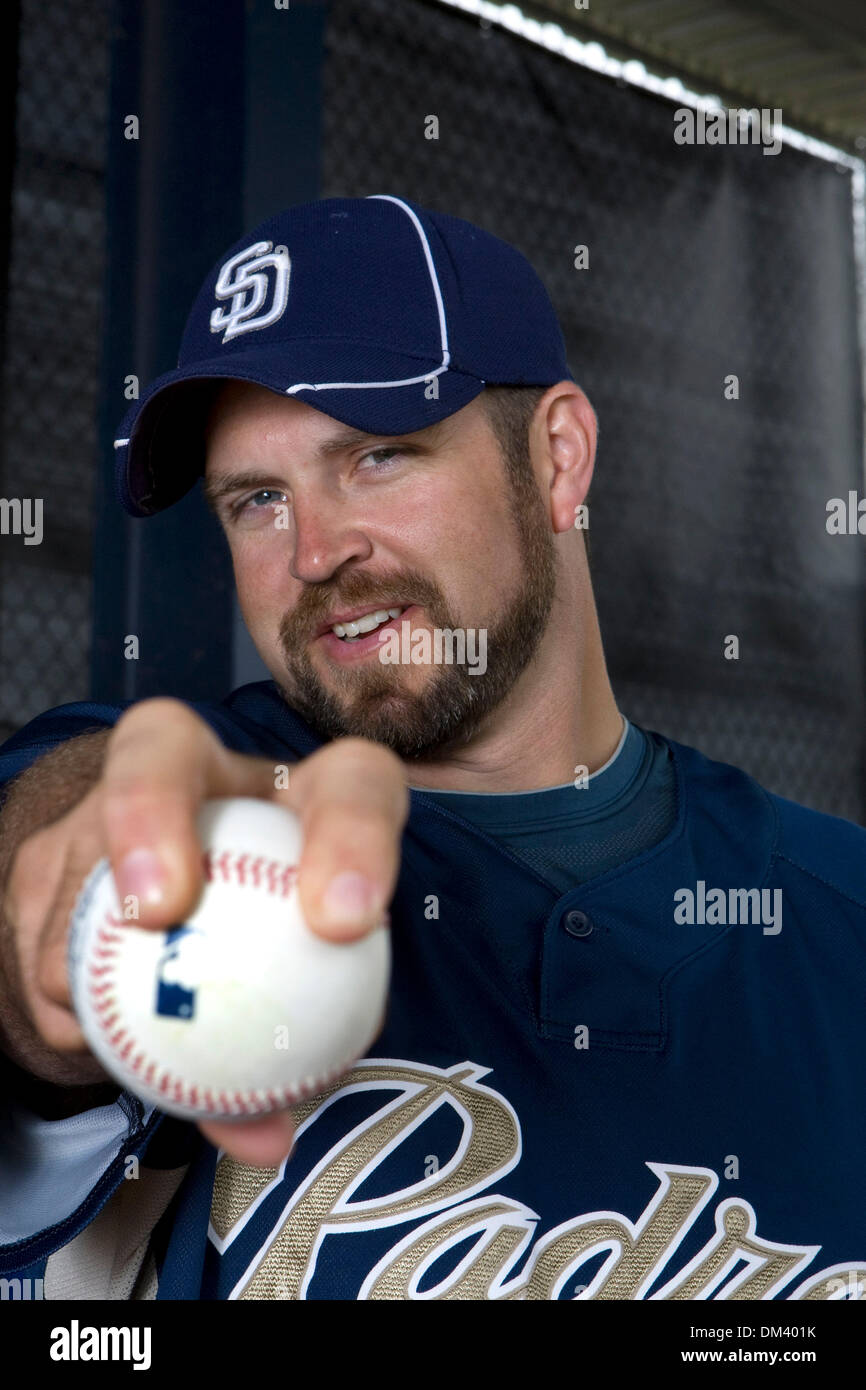 San Diego Padres closer Heath Bell during San Diego Padres spring ...