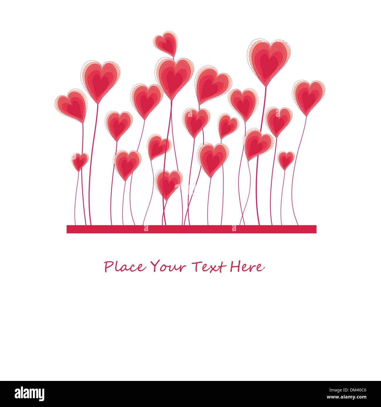 Set grunge vector hearts Cut Out Stock Images & Pictures - Alamy