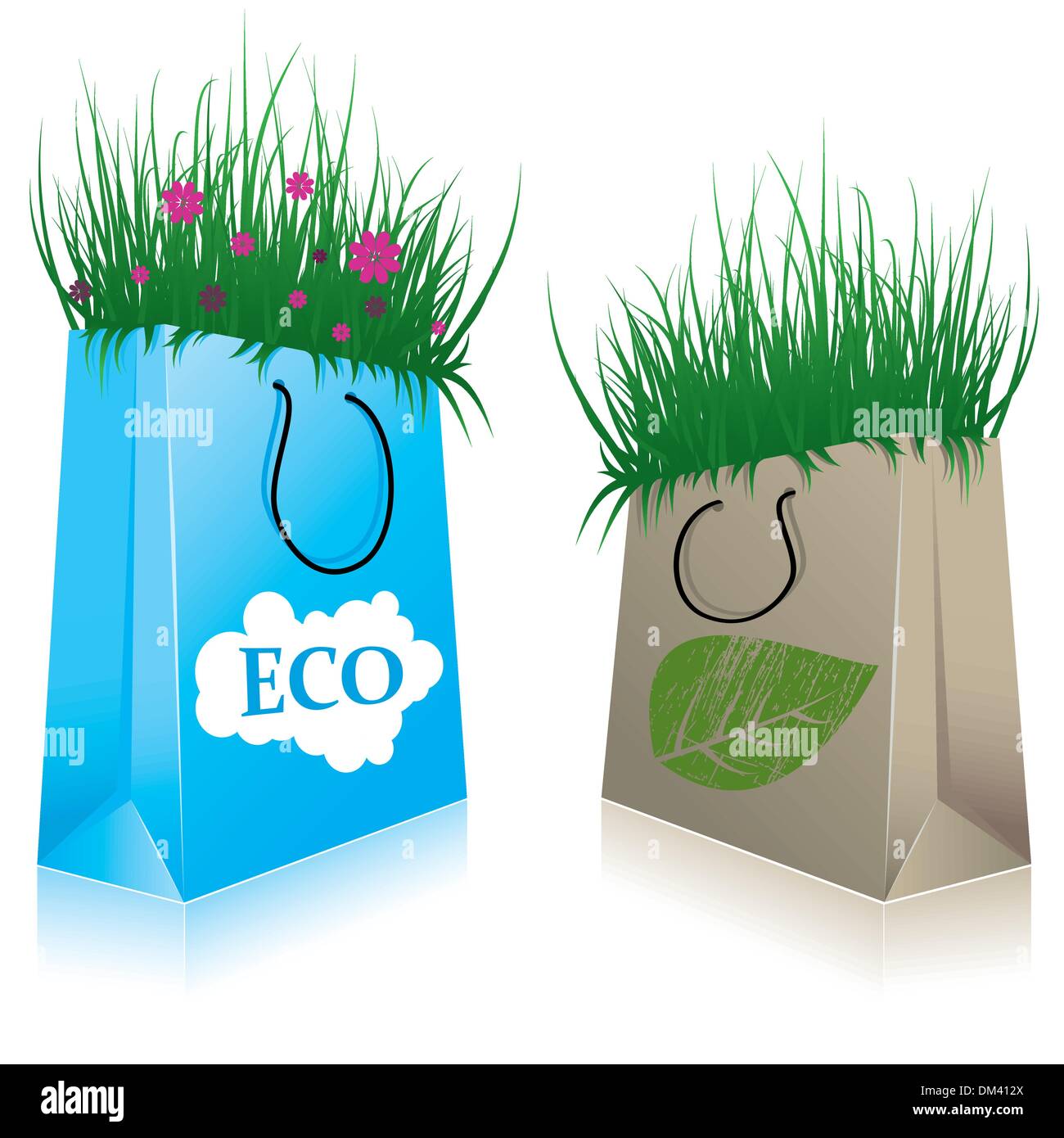 Bag clip Stock Vector Images - Alamy