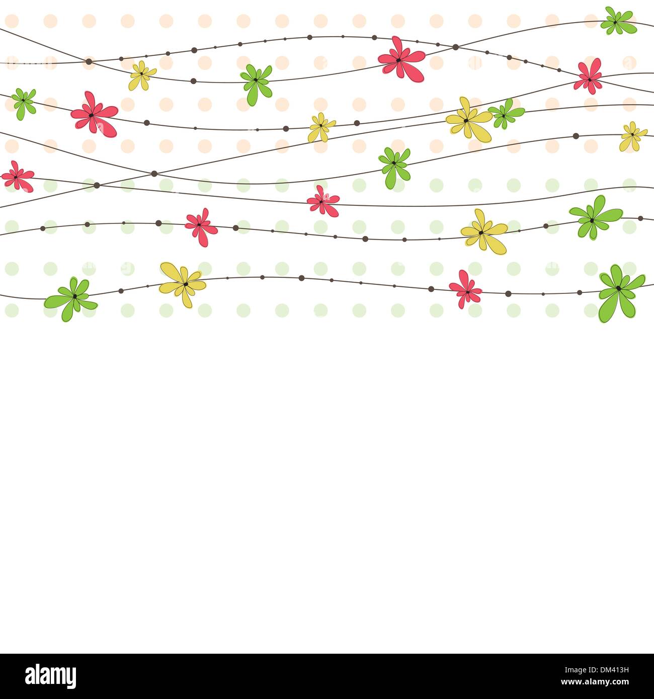 Abstract flowers. Vector illustration Stock Vector Image & Art - Alamy