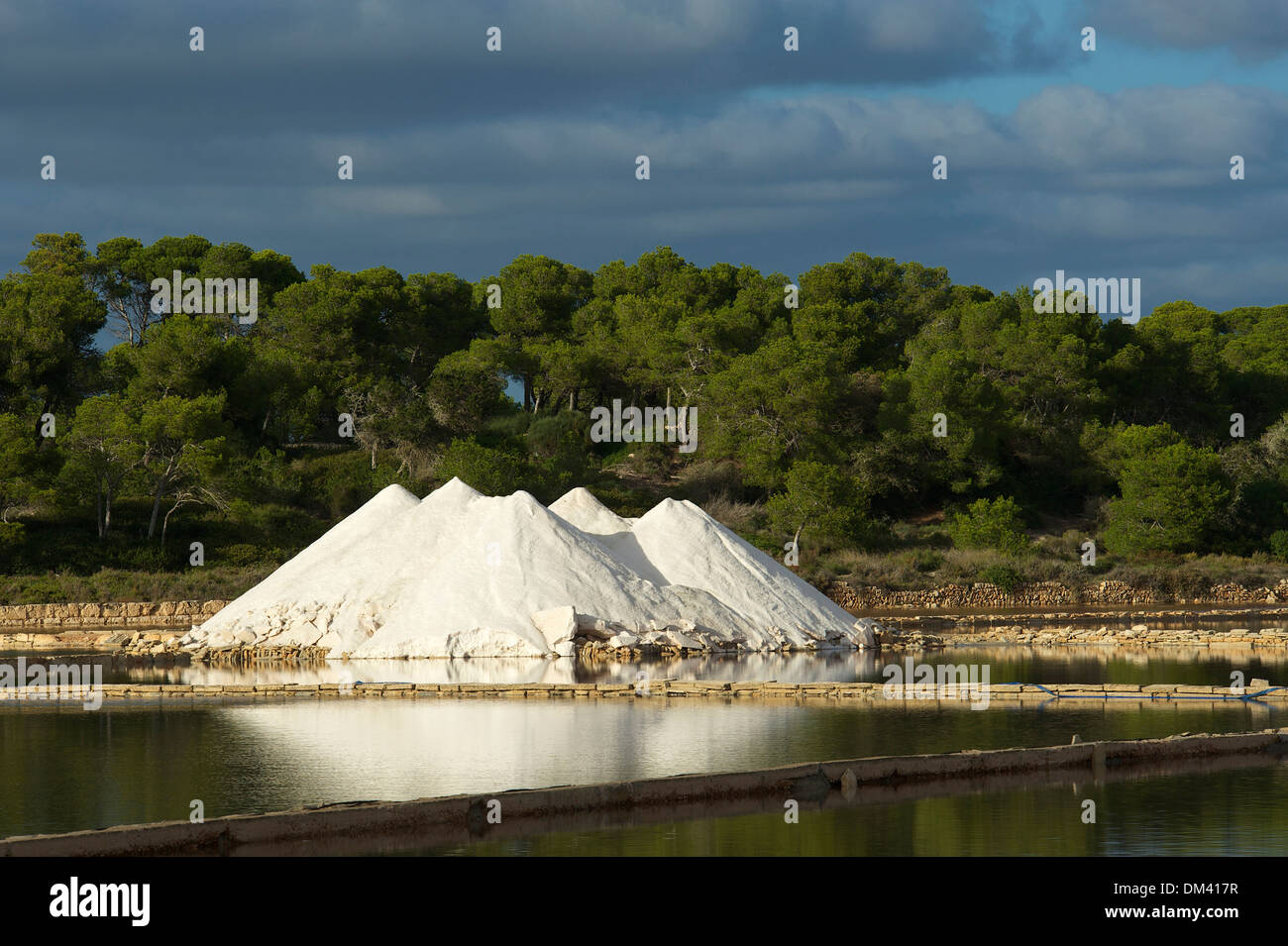 Balearic Islands, Majorca, Spain, Europe, saltwork, salt production ...