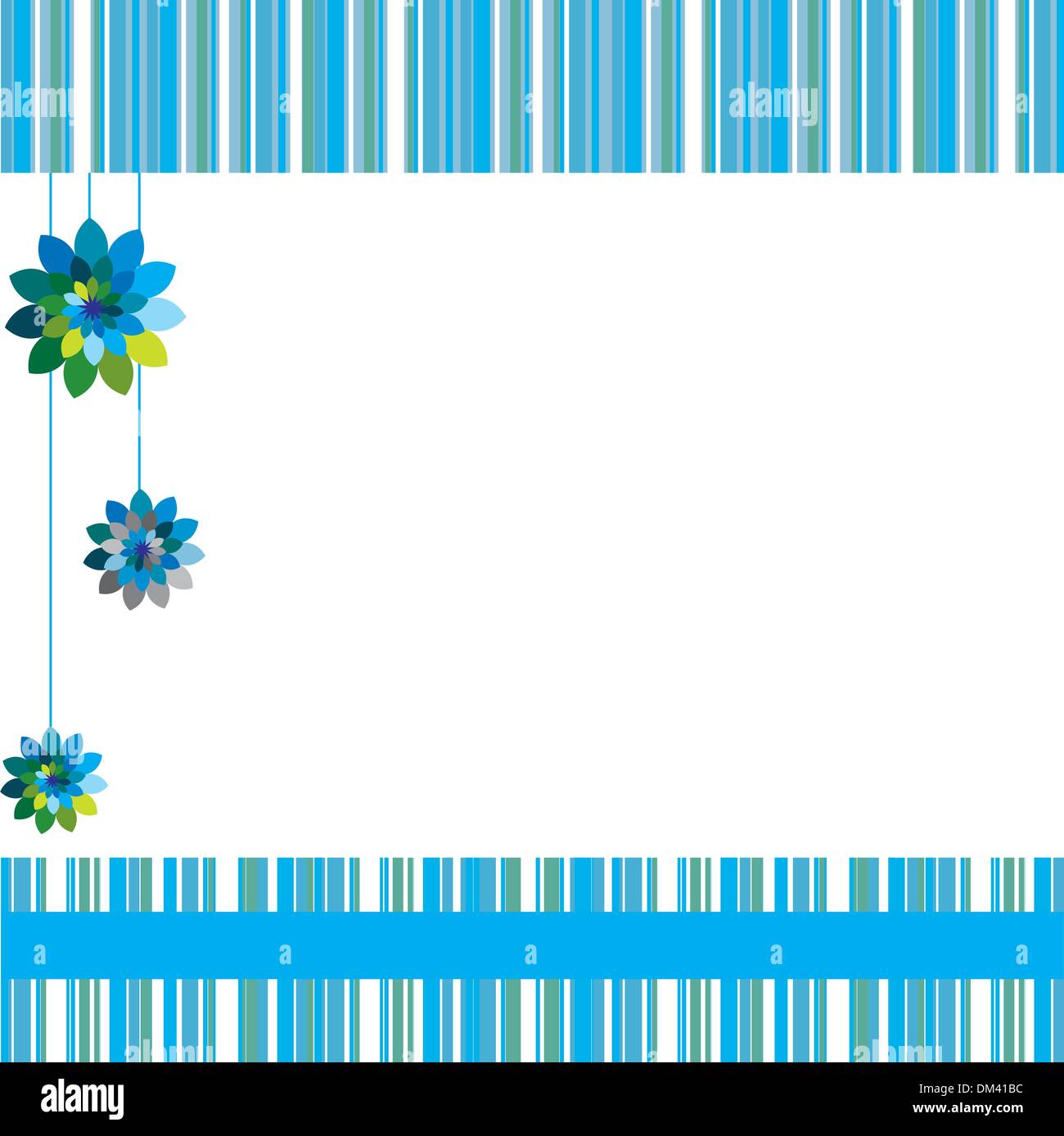 Beautiful vector background with flowers Stock Vector Image & Art - Alamy