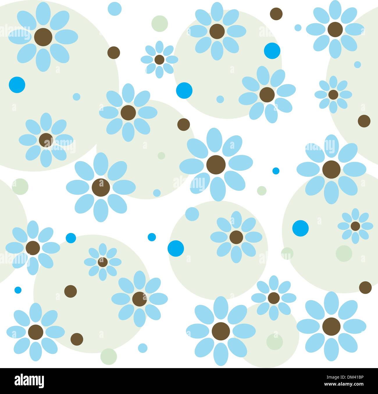 Beautiful vector background with flowers Stock Vector Image & Art - Alamy