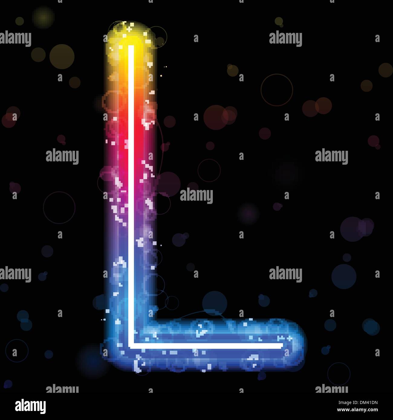 The letter l lights Stock Vector Images - Alamy