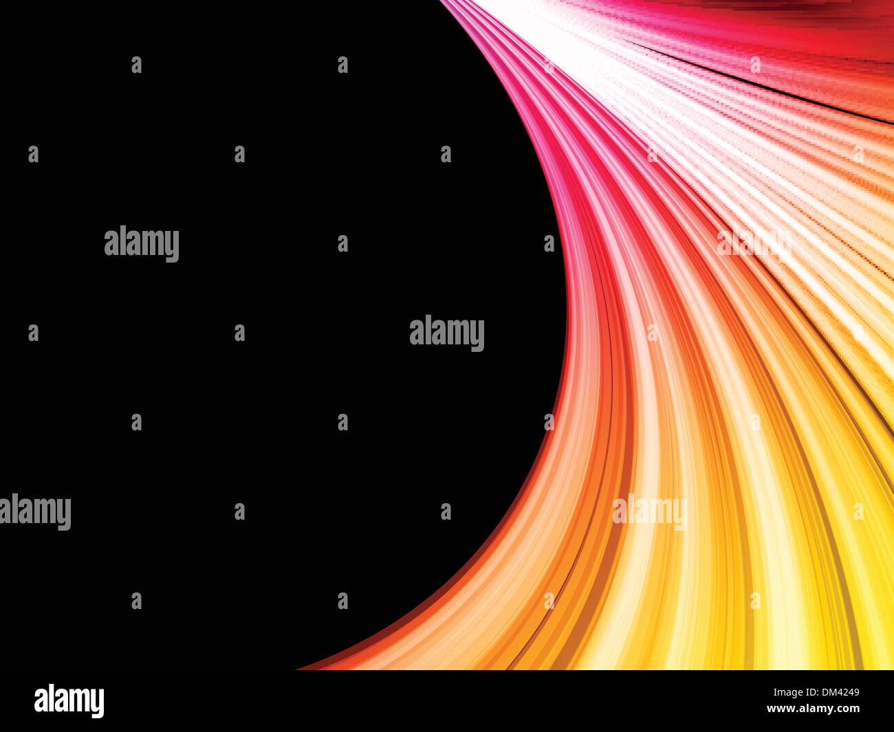 Colorful light ray waves motion Stock Vector Images - Alamy