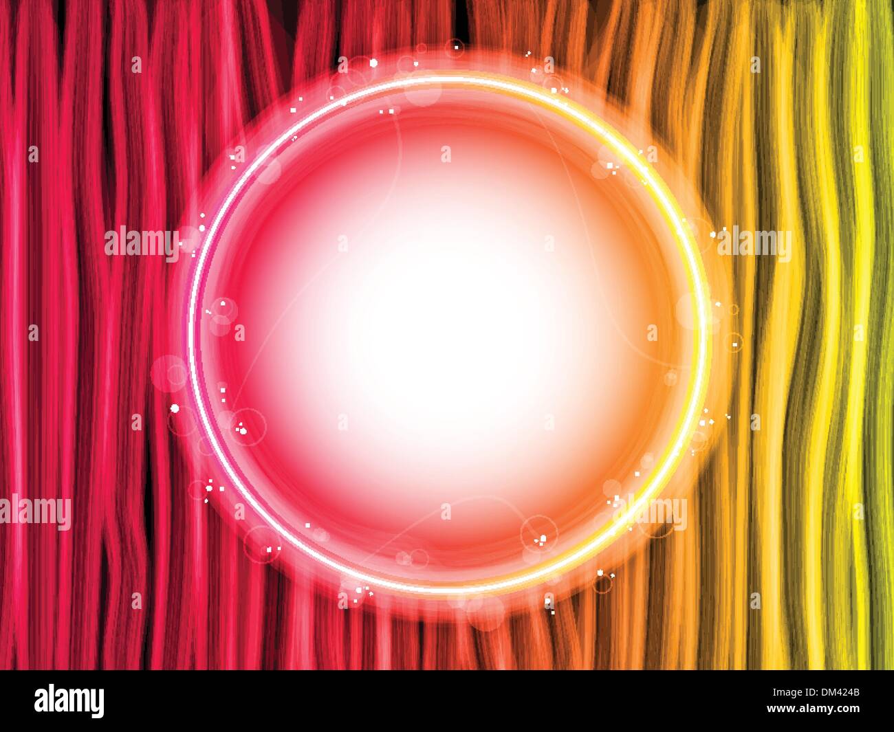 Abstract Red Lines Background with White Circle Stock Vector Image ...