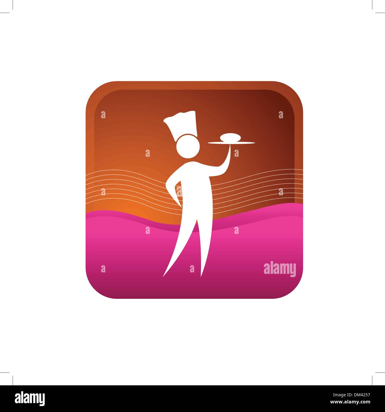 Chef with dish Cut Out Stock Images & Pictures - Alamy