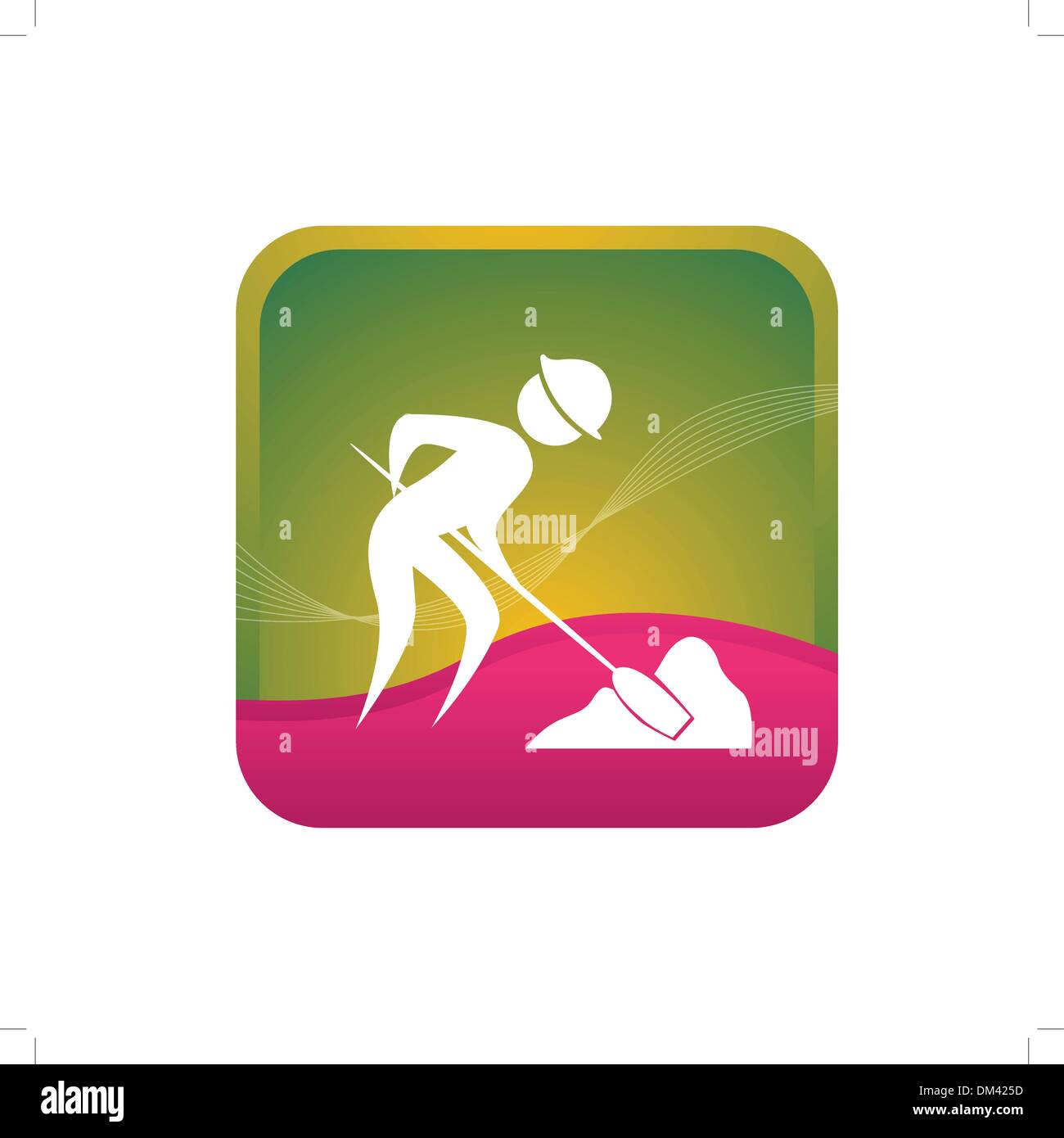 Field agriculture work job Stock Vector Images - Alamy