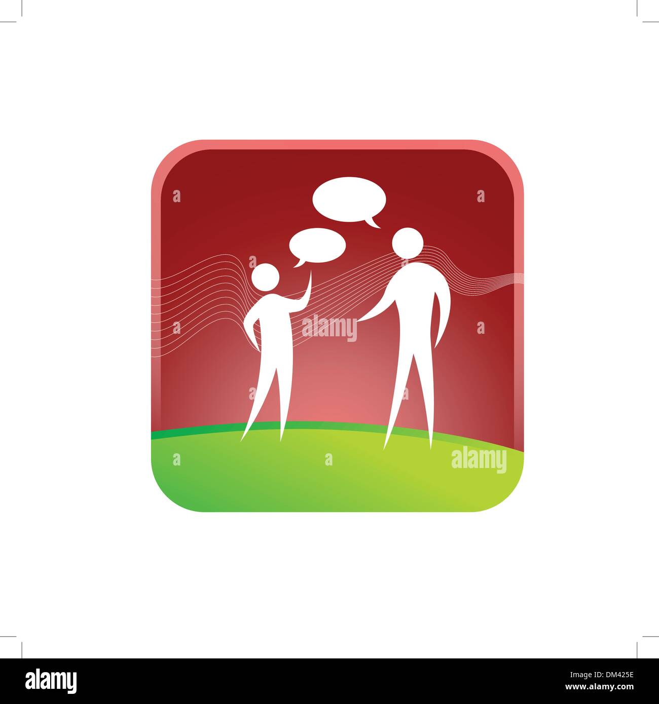Human messenger Stock Vector Images - Alamy