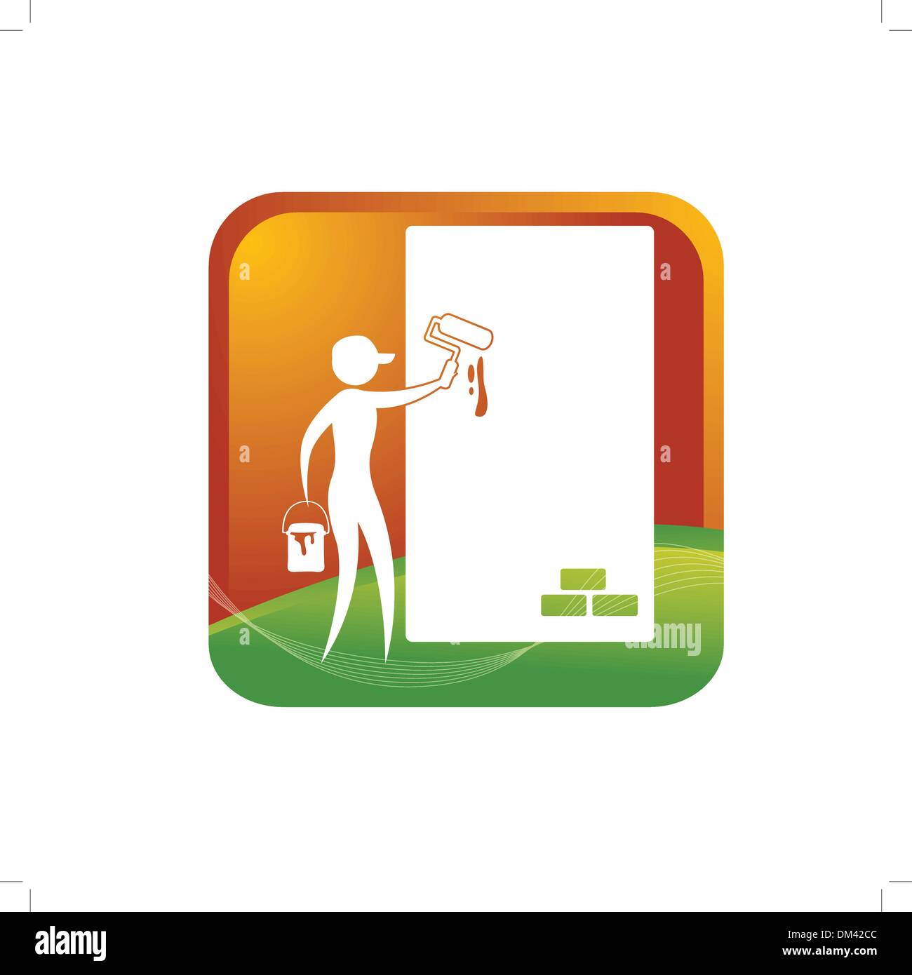 Man Dying Painting Stock Vector Images Alamy