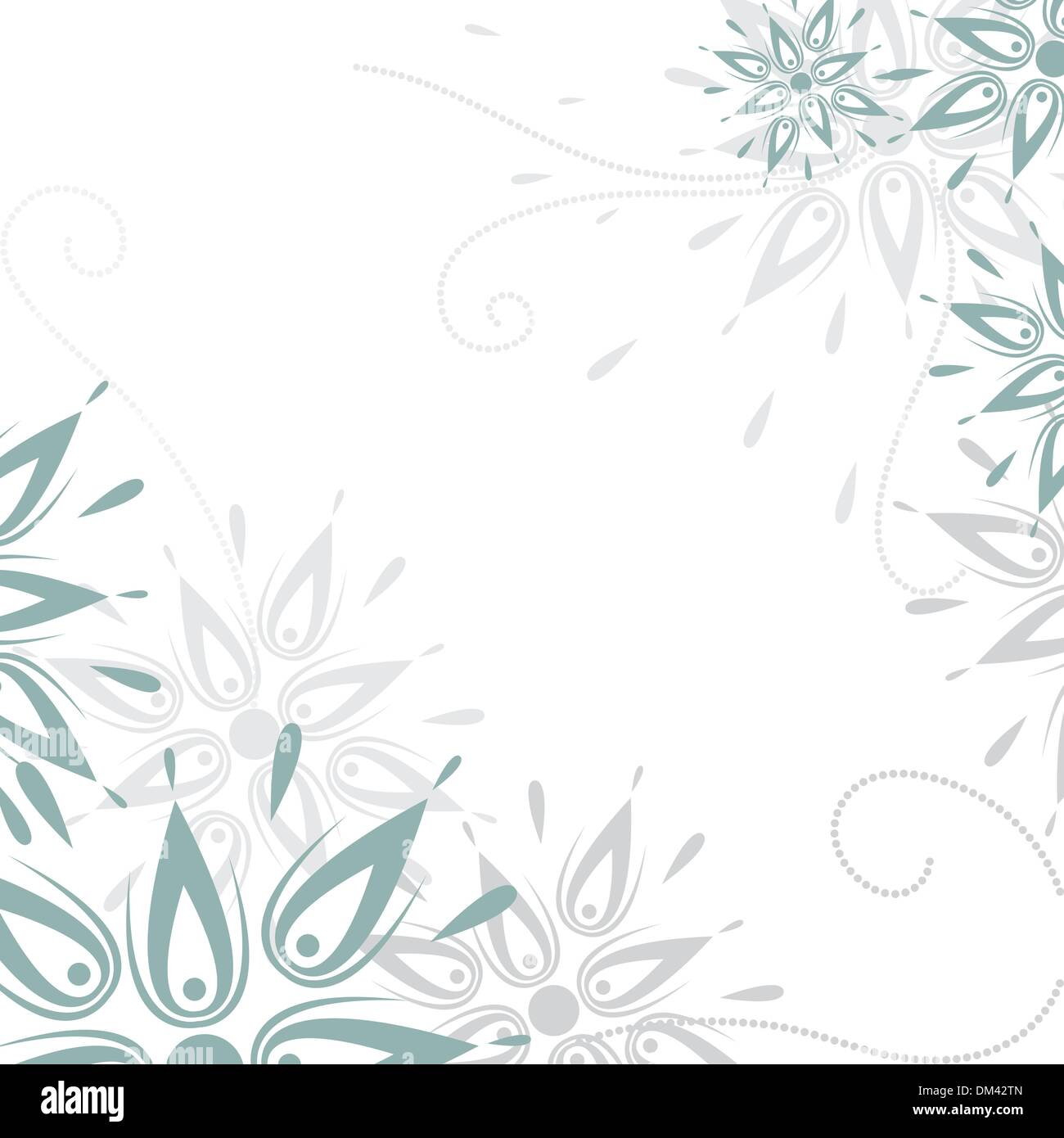 Background with flowers. Vector Illustration Stock Vector Image & Art ...