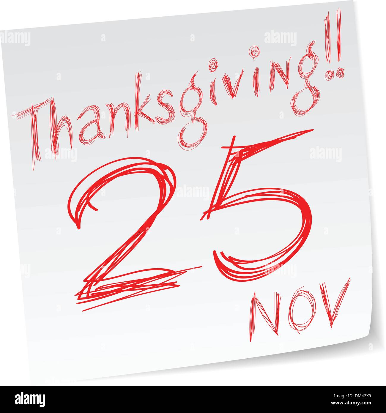 thanksgiving calendar, United States Stock Vector Image & Art - Alamy