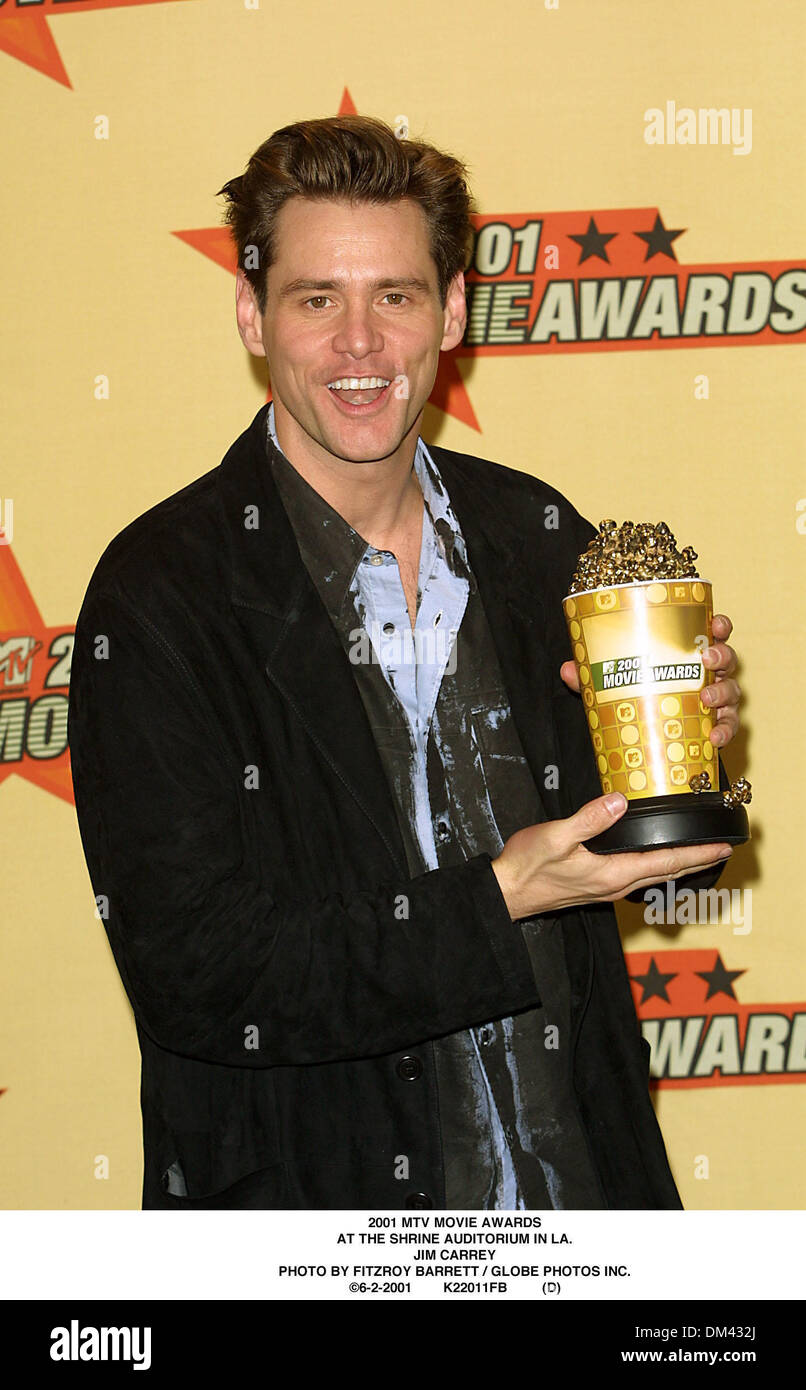 June 3, 2001 - 2001 MTV MOVIE AWARDS.AT THE SHRINE AUDITORIUM IN LA ...