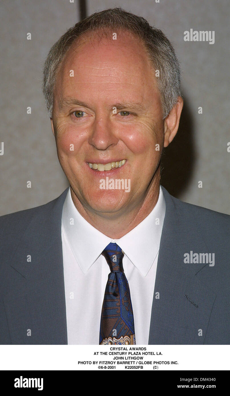 June 8, 2001 - CRYSTAL AWARDS.AT THE CENTURY PLAZA HOTEL LA..JOHN ...
