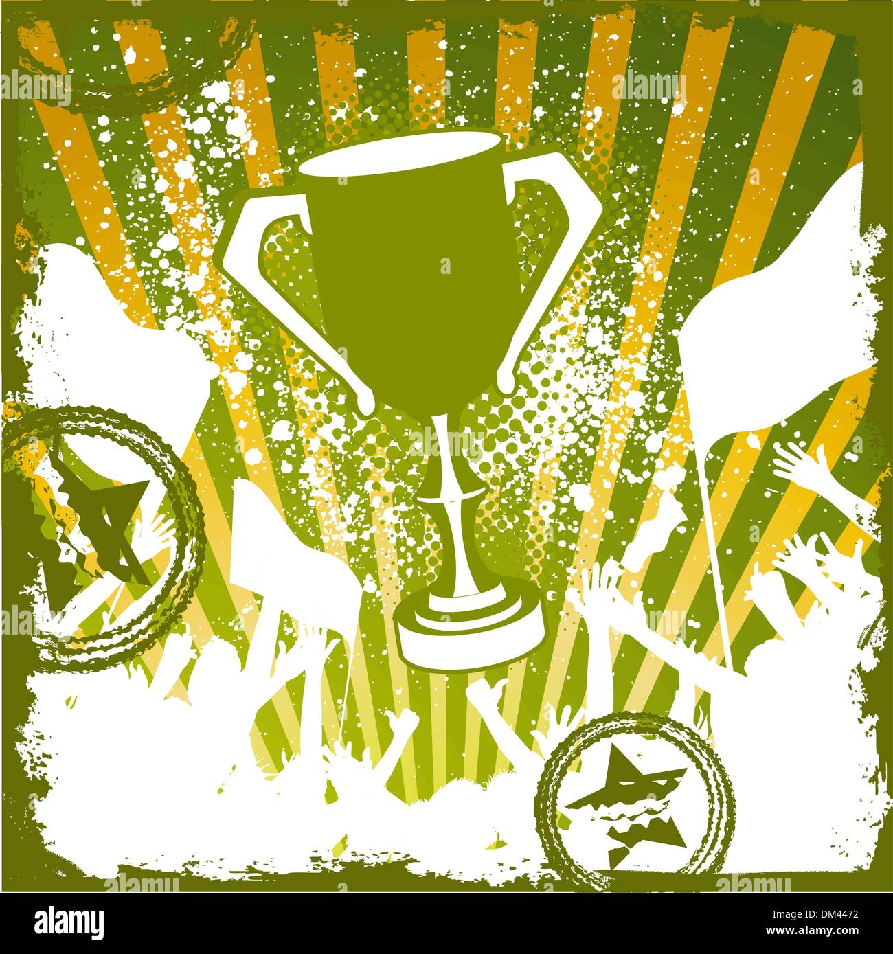 Final cheering Stock Vector Images - Alamy