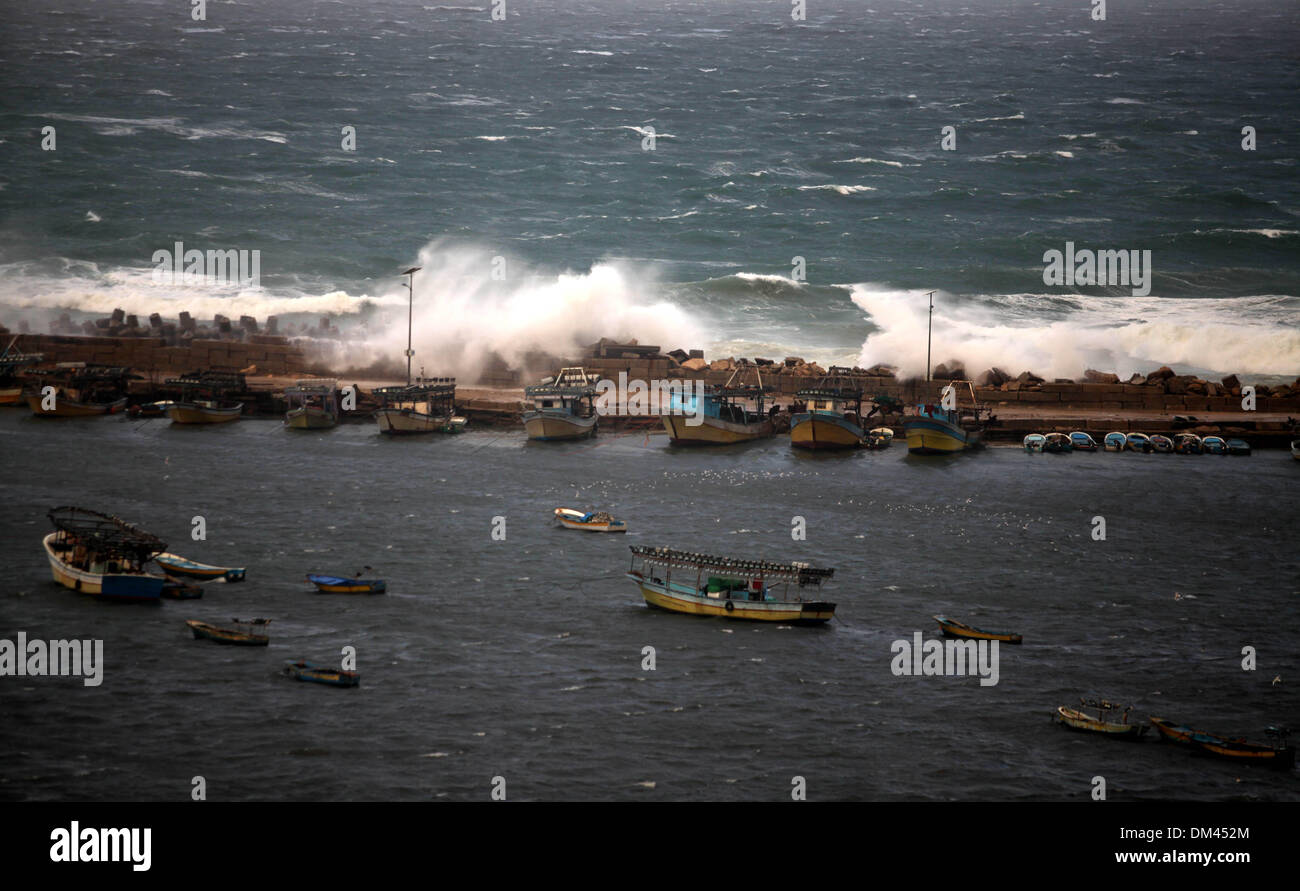 Gaza, Palestinian Territories. 11th Dec, 2013. A general view of the ...