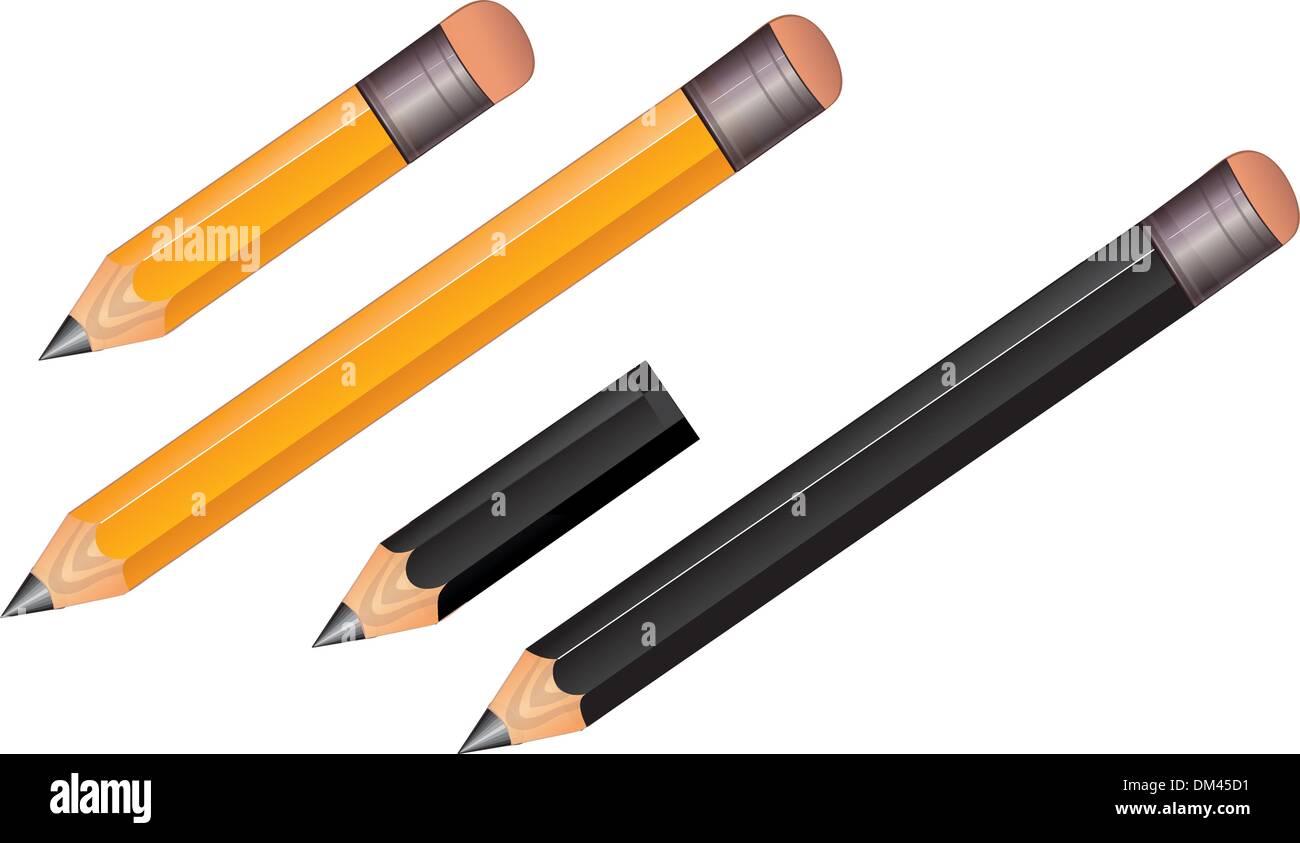 Pencil Stock Vector Images - Alamy