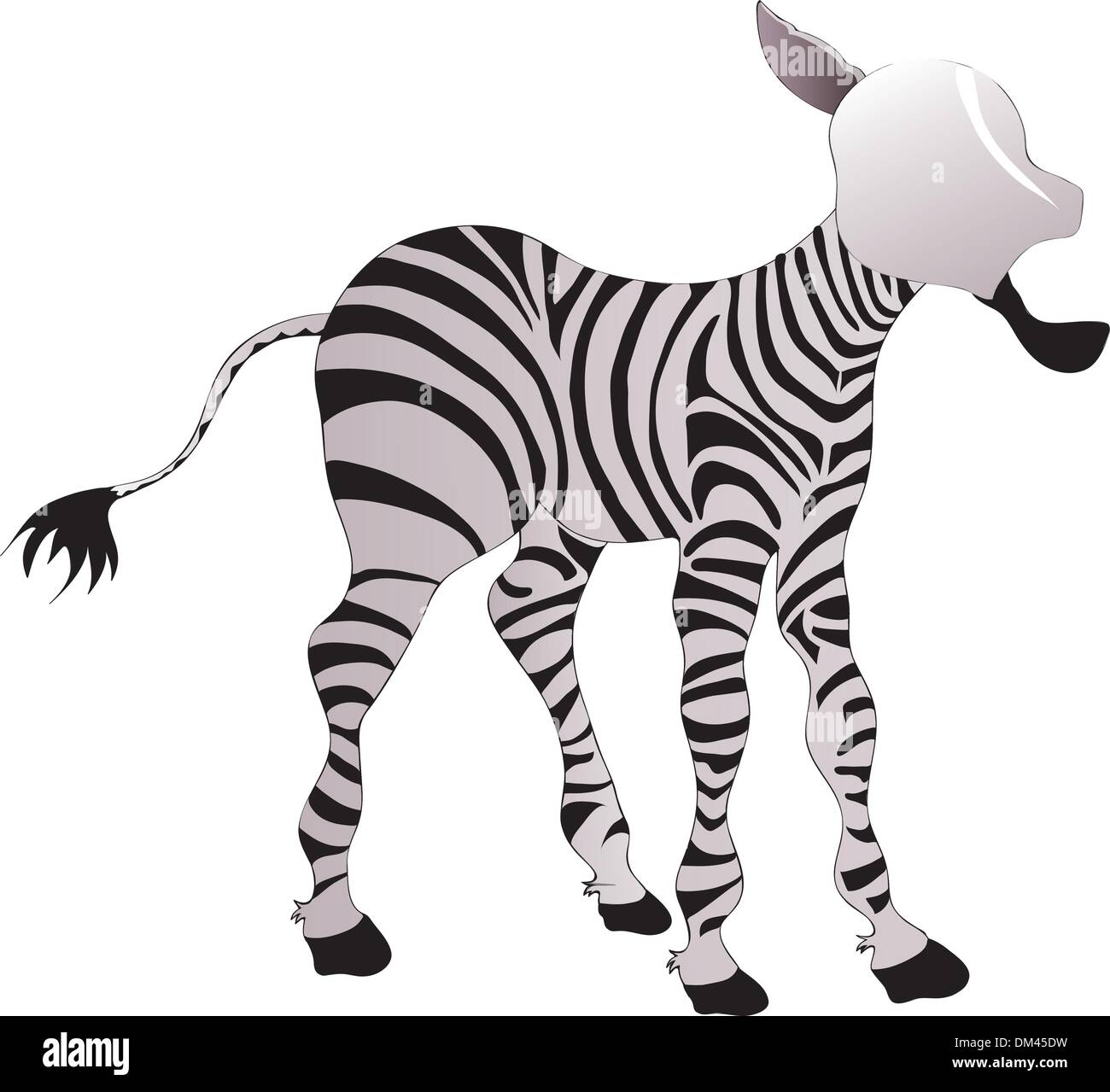 Zebra colt Stock Vector Images - Alamy