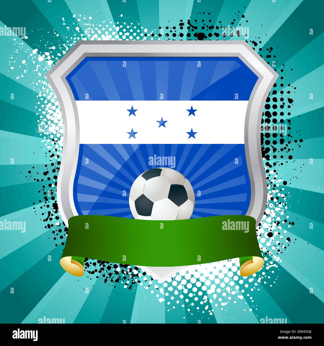 National flag honduras on Stock Vector Images - Alamy