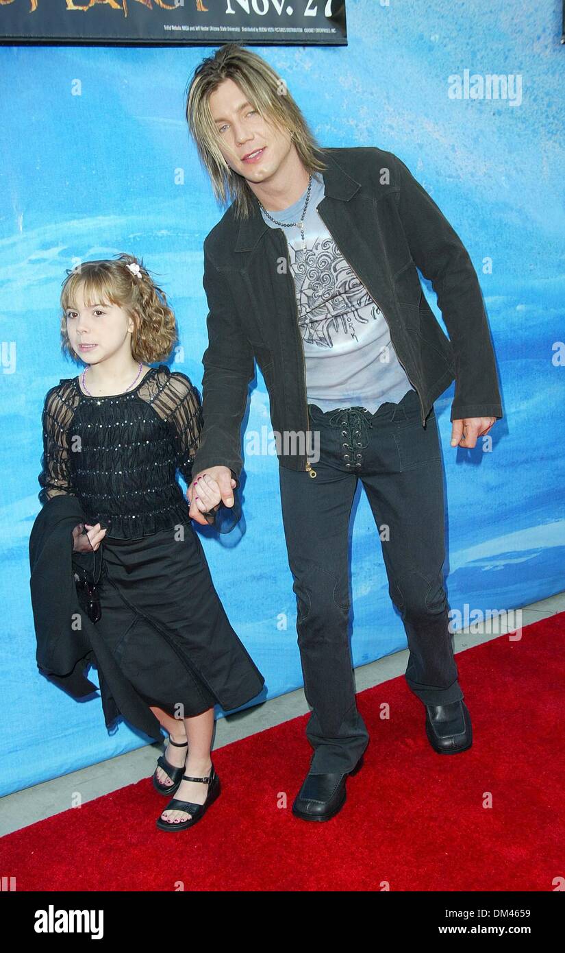 Nov. 17, 2002 - Hollywood, CALIFORNIA, USA - JOHN RZEZNIK AND NIECE ...